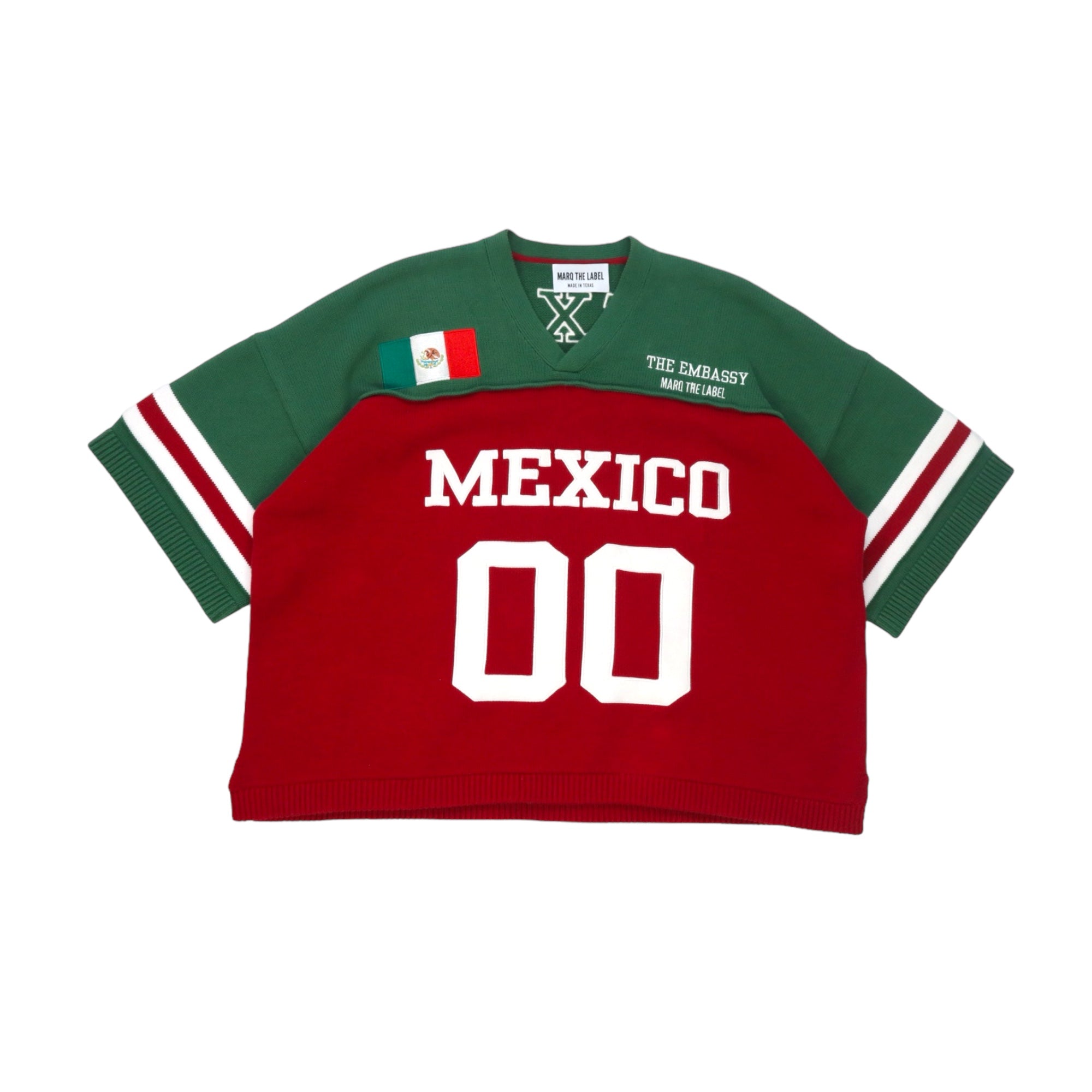 THE EMBASSY MEXICO KNIT JERSEY – MARQ THE LABEL