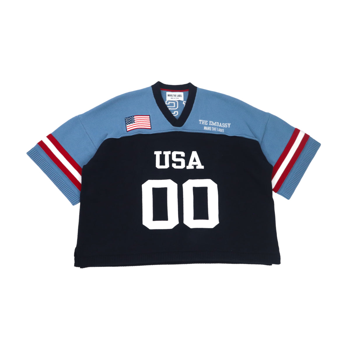 THE EMBASSY USA KNIT JERSEY – MARQ THE LABEL