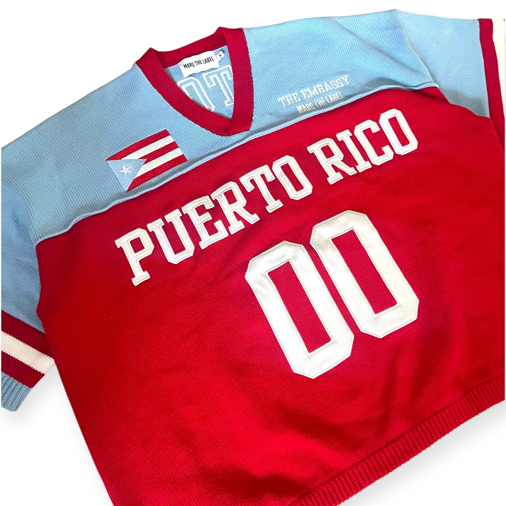 THE EMBASSY LIGHT BLUE PR KNIT JERSEY – MARQ THE LABEL